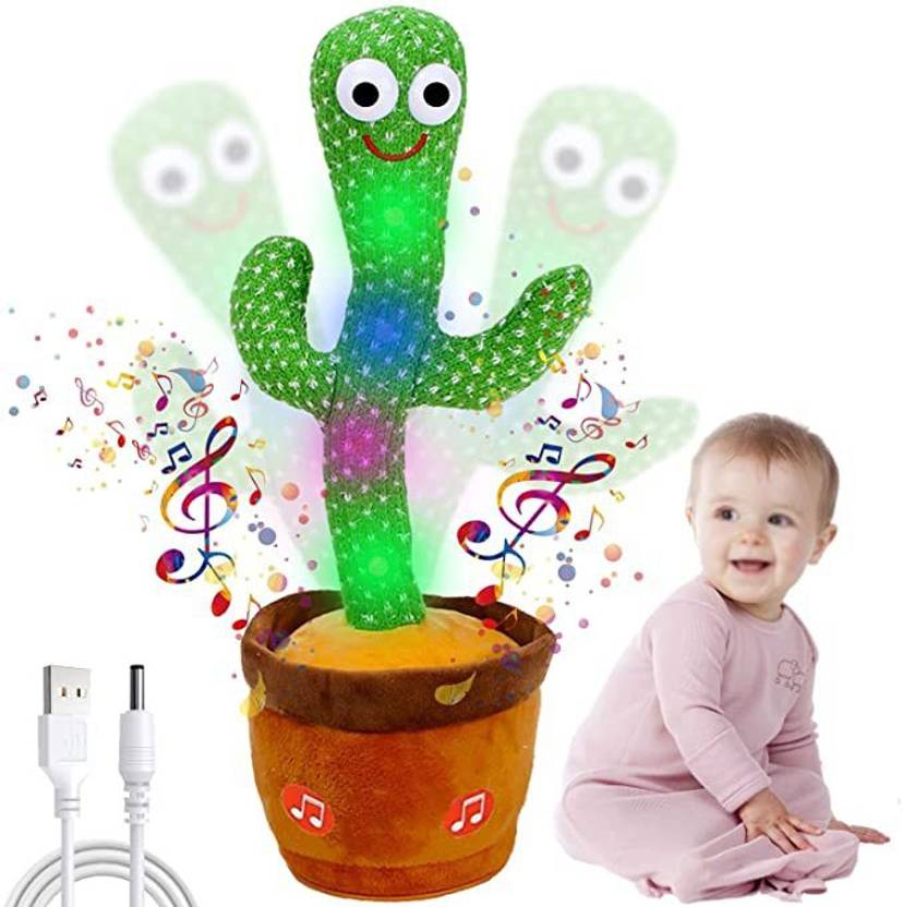 totoy Toy Talking Plant Plush Voice Repeat, Recording 120+ Song Price ...