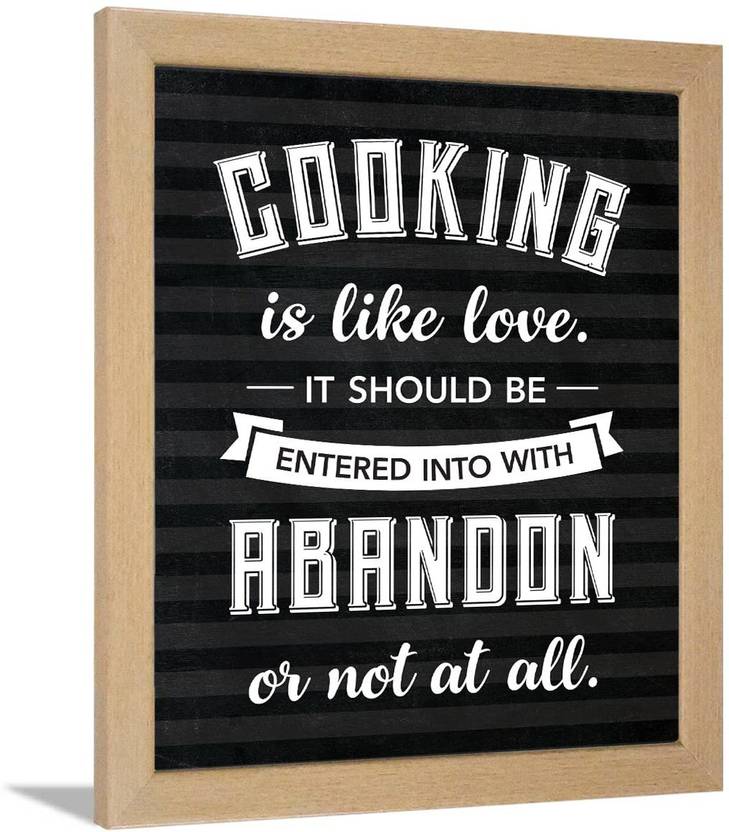 Kitchen Quotes Wall Frames - Food Quotes Frame - Dining Table Quotes ...