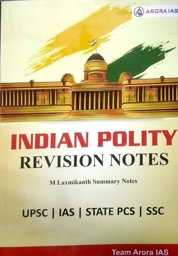 Indian Polity Revision Notes (Quick Revision) (Handwritten) M ...