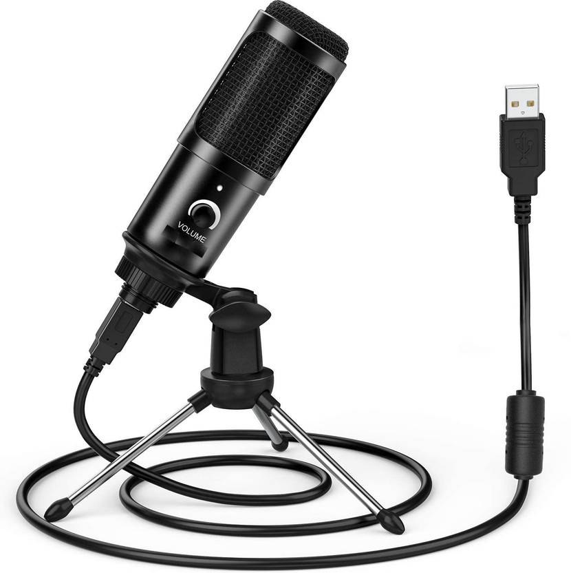Digimore USB Condenser Mic for PC and Singing, Recording Microphone ...