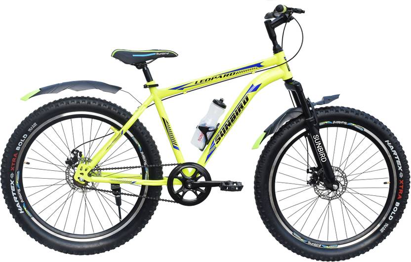 SUNBIRD LEOPARD 26T WITH WATER BOTTLE AND FRONT SUSPENSION AND DUAL ...