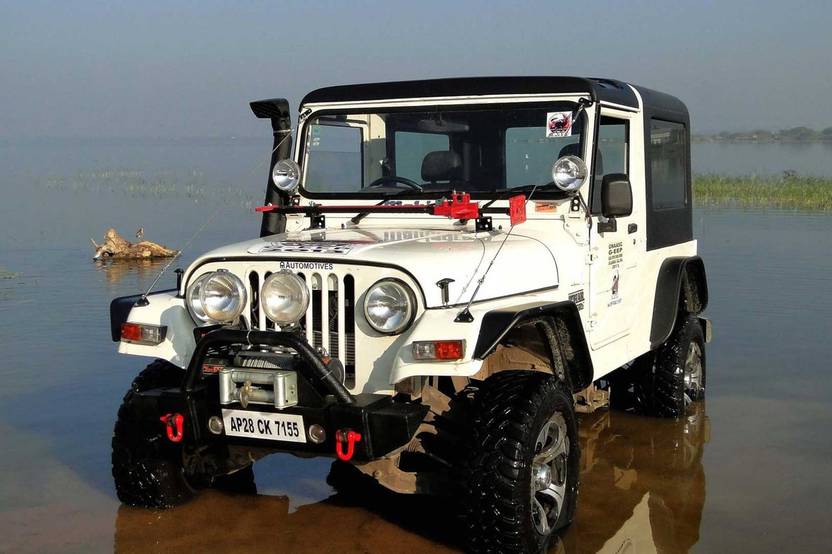 Mahindra THAR Modified Sports Car Matte Finish Poster Paper Print ...