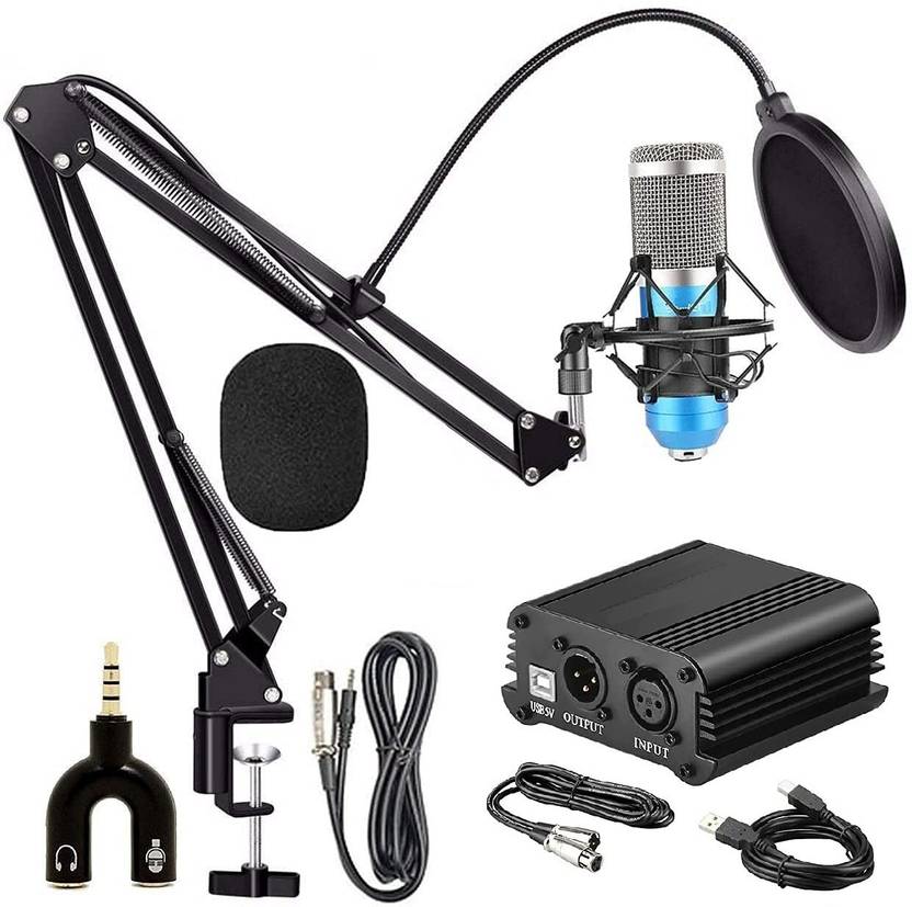 amg digital P- Mic set with 48V Phantom Power Supply Equipment Full ...