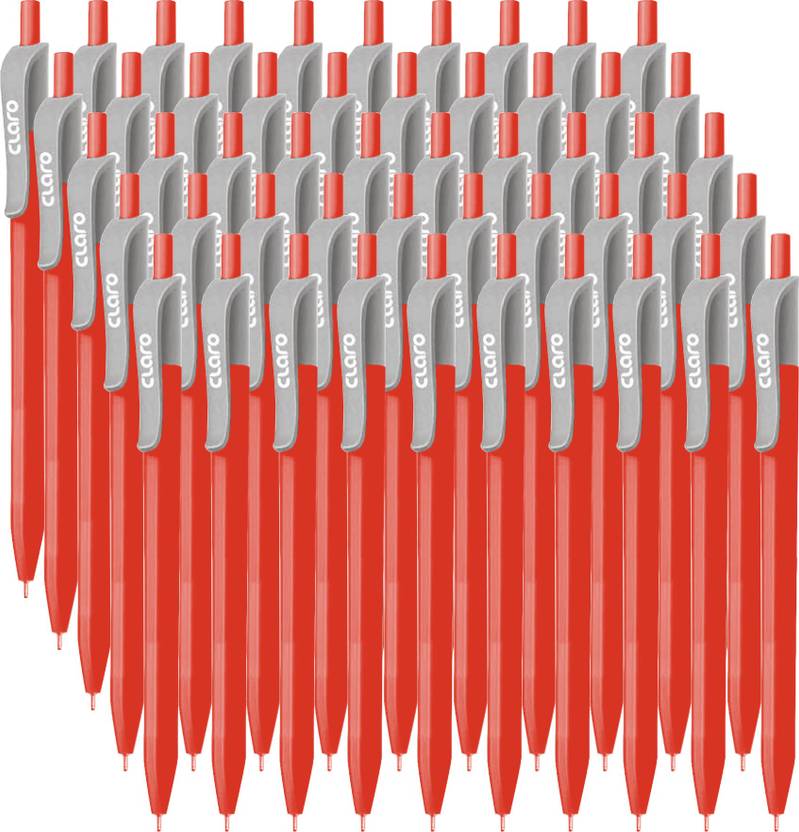 Claro by Milton Tripn RT Red ink 50pcs Ball Pen - Buy Claro by Milton ...