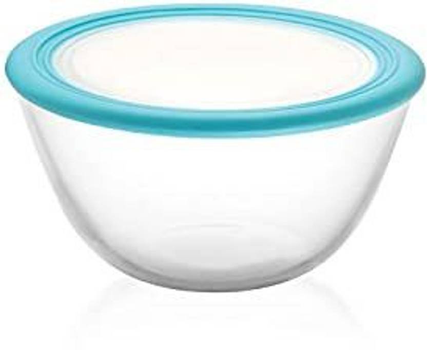 cello Glass Mixing Bowl Ornella with Lid Toughened (500ml, 1000ml ...