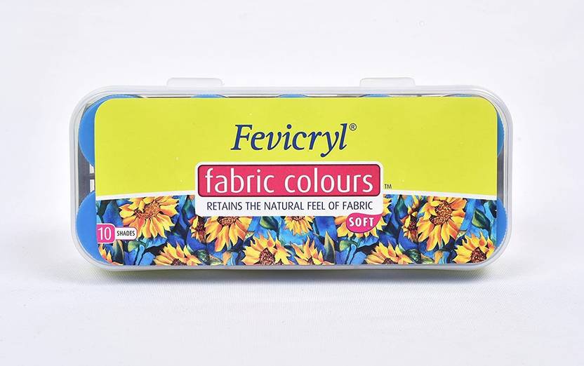 Flipkart.com | Fevicryl Fabric Colours Kit 200ml (10 X 20ml) - Do-it ...