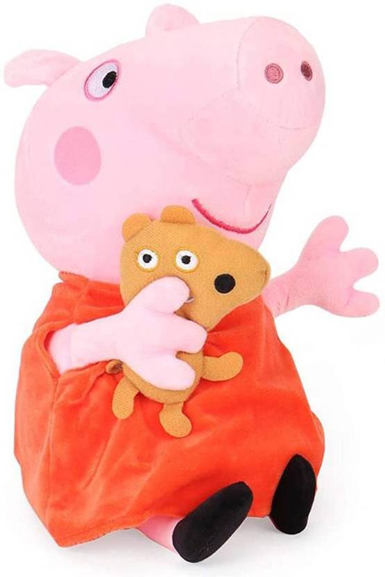 ZYEPE Peppa Pig With Bear Soft Toy (20 Cm) (UHGBV WERFGH) - 20.5 cm ...