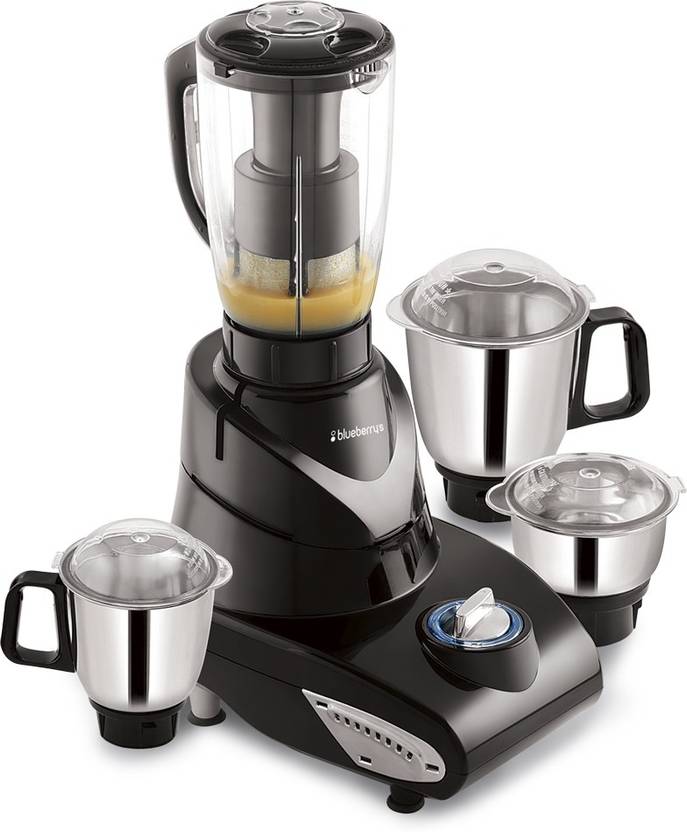 BlueBerry's 1000 Watts 4 in 1 Mixer Grinder Mixi | 1800 RPM Copper ...
