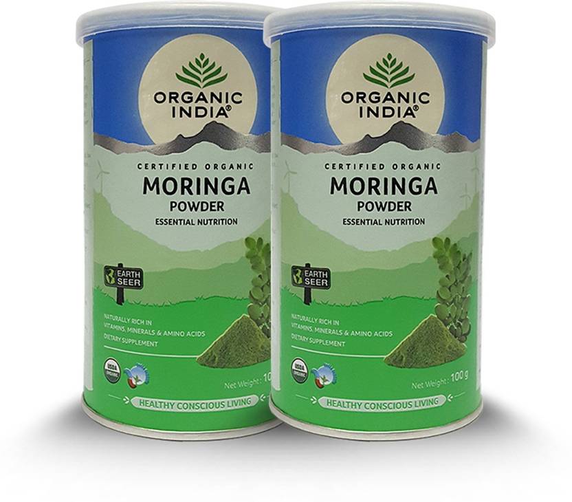 ORGANIC INDIA Moringa Powder 100 Price in India - Buy ORGANIC INDIA ...