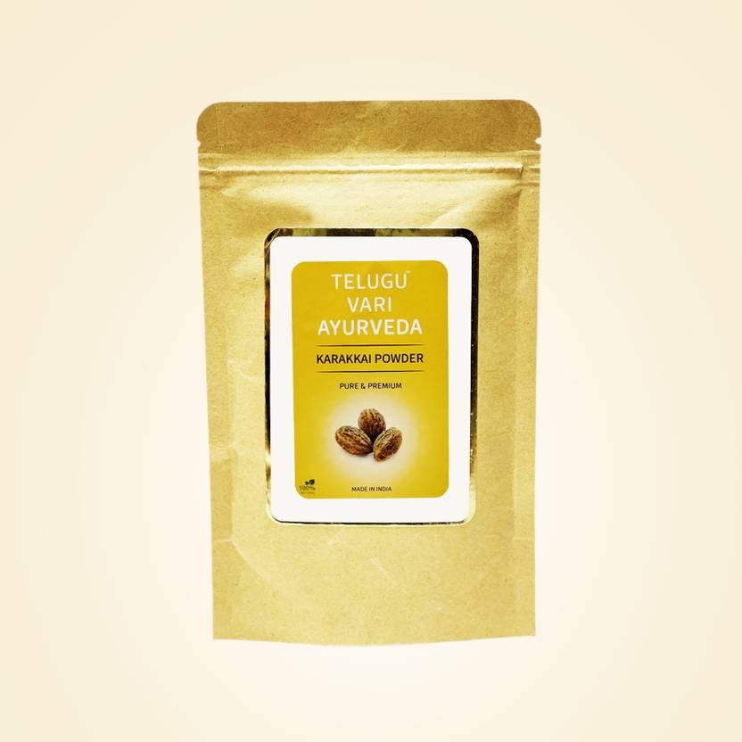 Telugu Vari Ayurveda KARAKKAI POWDER Price in India - Buy Telugu Vari ...