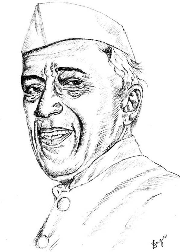 Jawaharlal Nehru PhotoPaper Print Poster Photographic Paper ...