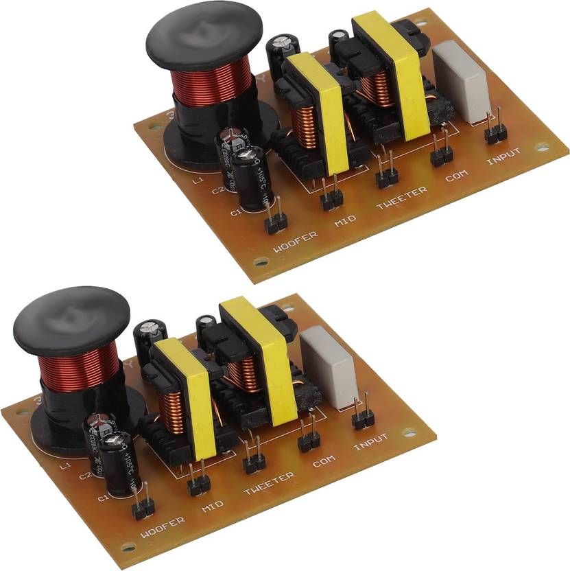 SYMFONIA Heavy Duty 3 way 100 Watt 12dB Hi-Fi Audio crossover Network ...