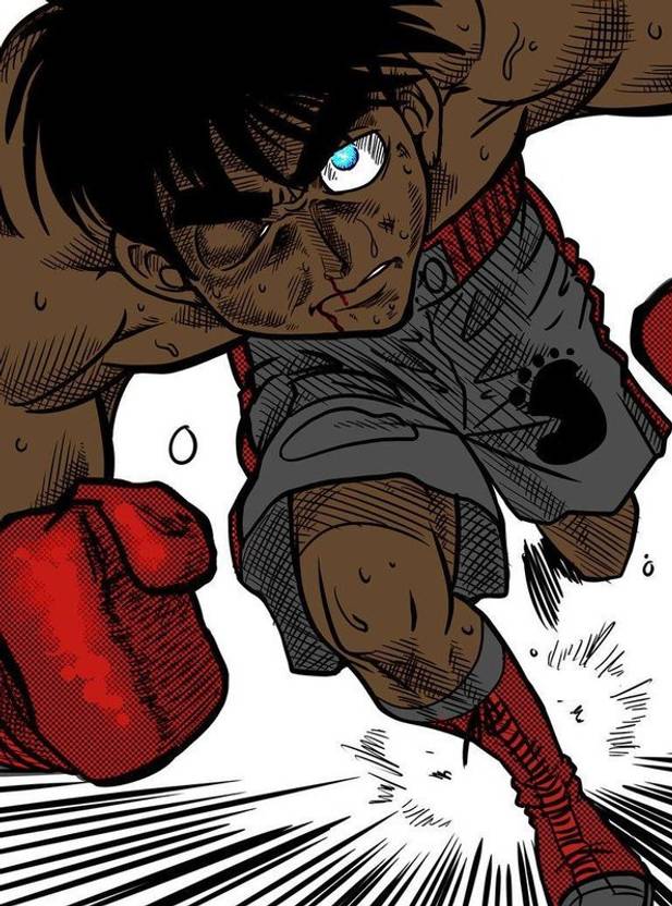 Hajime No Ippo Anime Series Hd Matte Finish Poster Paper Print ...