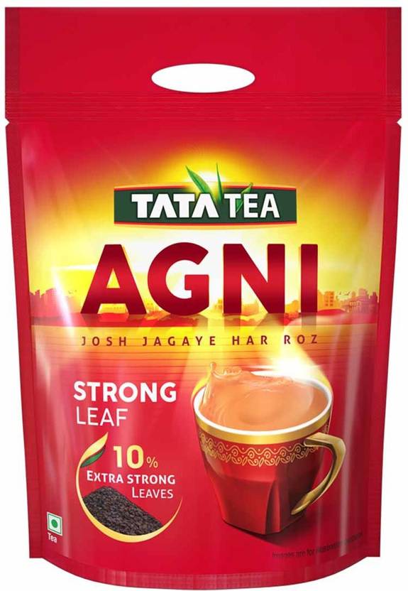 Tata Tea Agni Strong Leaf Black Tea Pouch Price in India - Buy Tata Tea ...