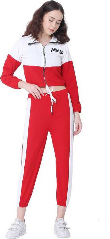 Deshi Look Colorblock Women Track Suit - Buy Deshi Look Colorblock ...