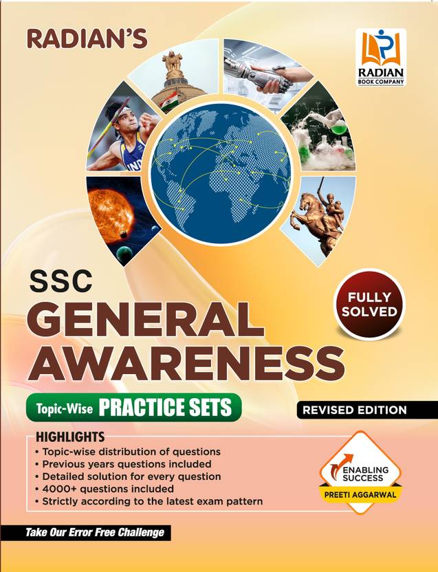 SSC General Awareness Topic-wise Practice Sets Book - 4000+ Questions ...