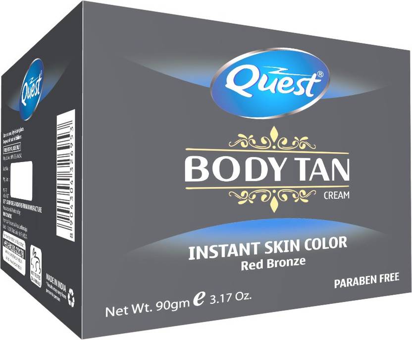 Quest BODY TAN BODYBUILDING TANNING CREAM 90GMS FOR COMPETITIONS 90 ...
