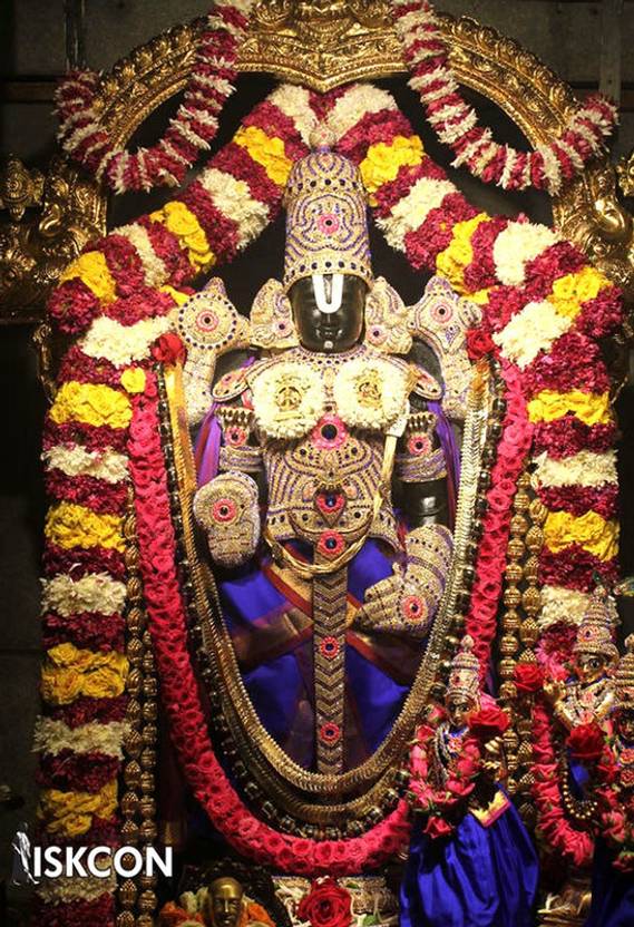 Poster Lord Balaji At Iskcon Temple Large Poster (36 X 24 Inch ...