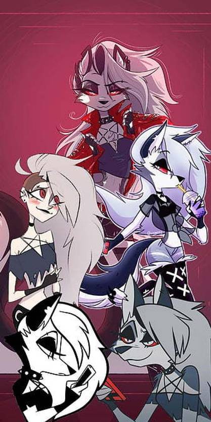 Loona Helluva Boss Anime Cute Hazbin Hotel Helluva Boss Manga Vivziepop ...