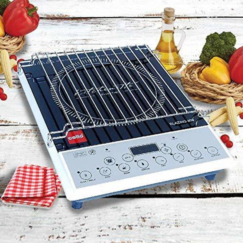cello Blazing-800A 2000-Watts All Utensils Compatible Infrared ...