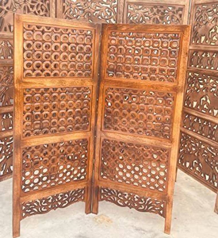 mirza art Solid Wood Decorative Screen Partition Price in India - Buy ...