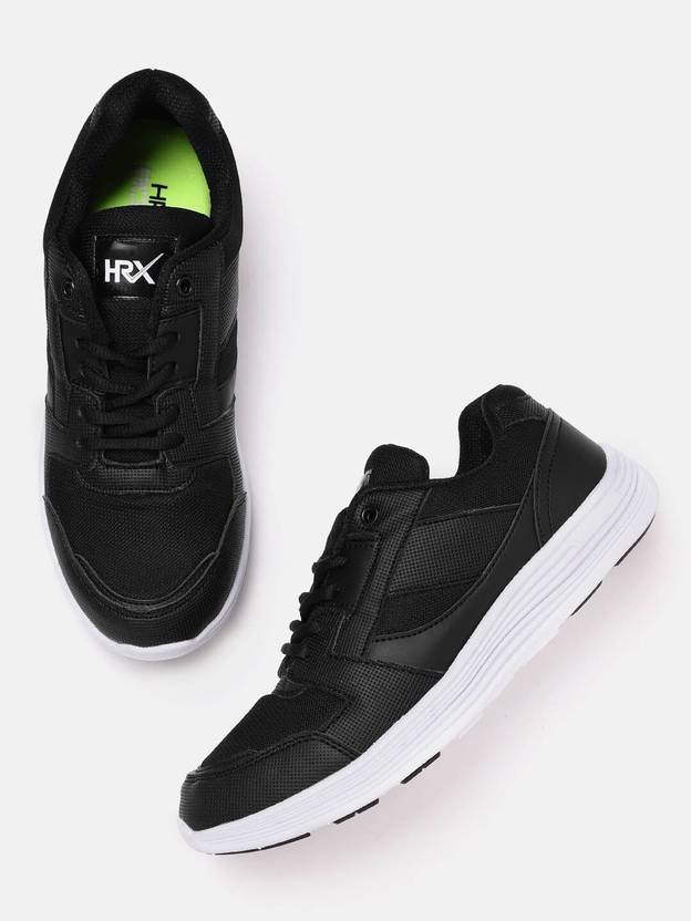 HRX by Hrithik Roshan HRX by Hrithik Roshan Women Black Perforated ...