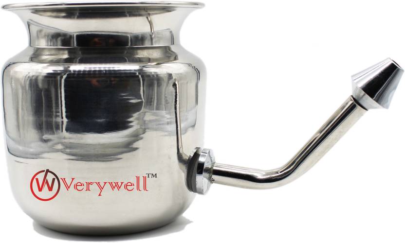 Verywell Stainless Steel Steel Neti Pot Price in India - Buy Verywell ...