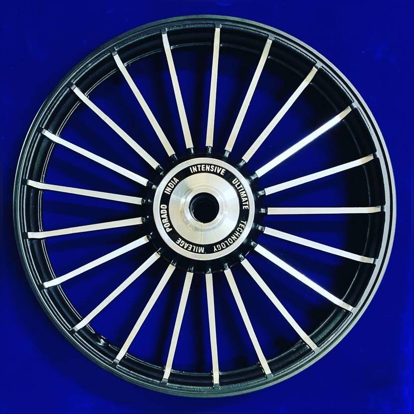 Crispy Deals -New trends Yama RX Bike Alloy Wheel Rim Set (Front and ...