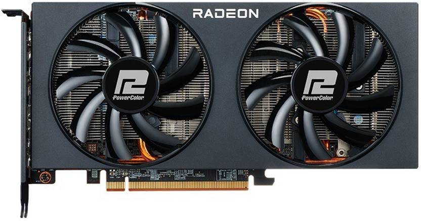 PowerColor Fighter 6700XT GDDR6 12 GB AMD Radeon Chipset 192 bit 2581 ...
