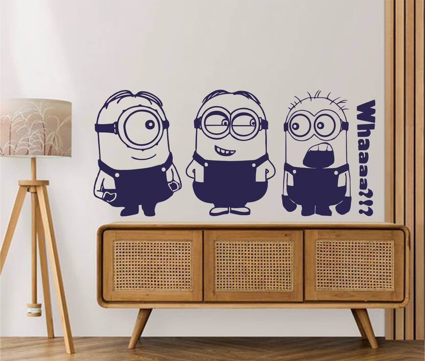 MINIDECOR 125 cm Despicable Me - Minions Cartoon Character Self ...