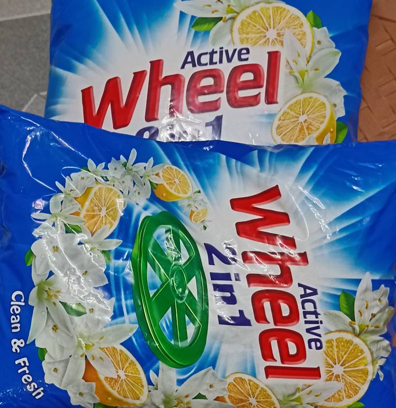 Wheel Active 2 in 1 Clean & Fresh 2+1 K.G. Free Detergent Powder 1.5 kg ...