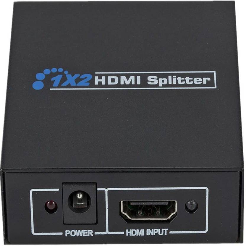 REC Trade 1x2 HDMI Splitter,1 in 2 Out HDMI Audio Video Switch Splitter ...