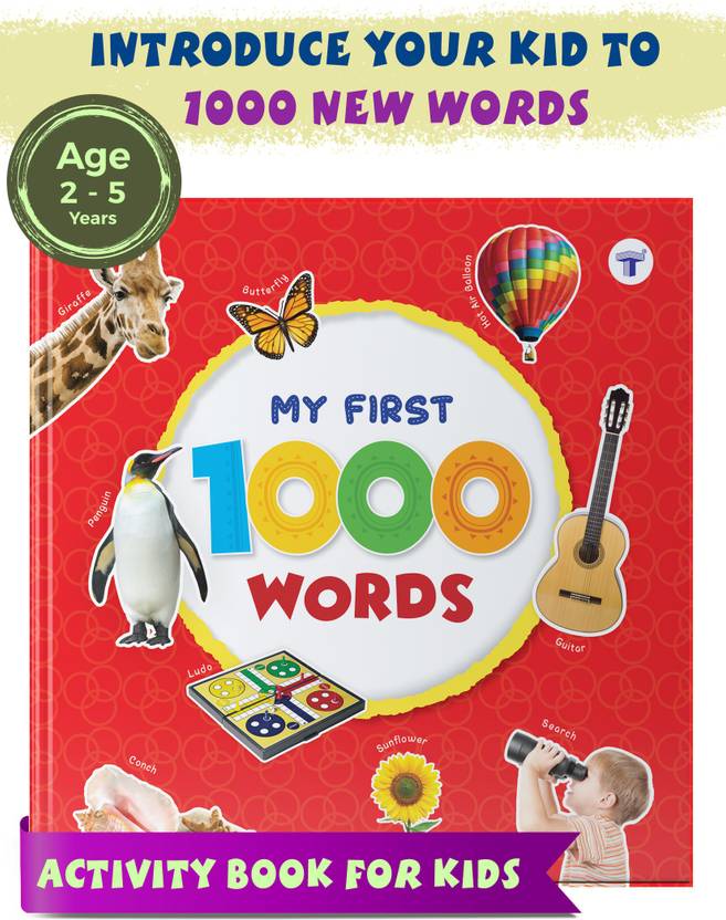 My First 1000 Words Picture Book In English| Children Book | Activities ...
