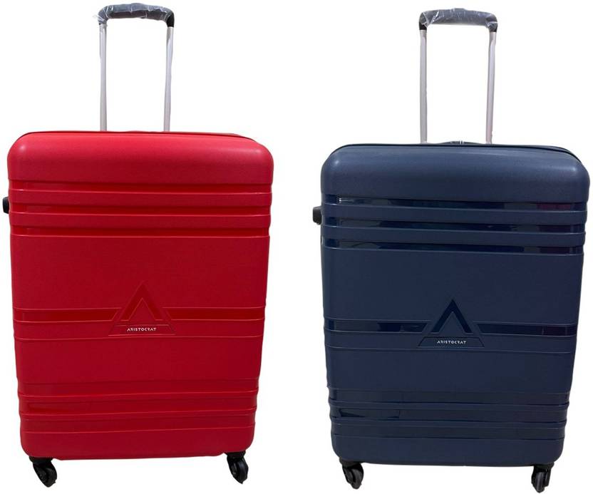 Aristocrat by VIP Jet Hard Body Trolley Bag|Set of 2 Combo(67cm+68CM ...