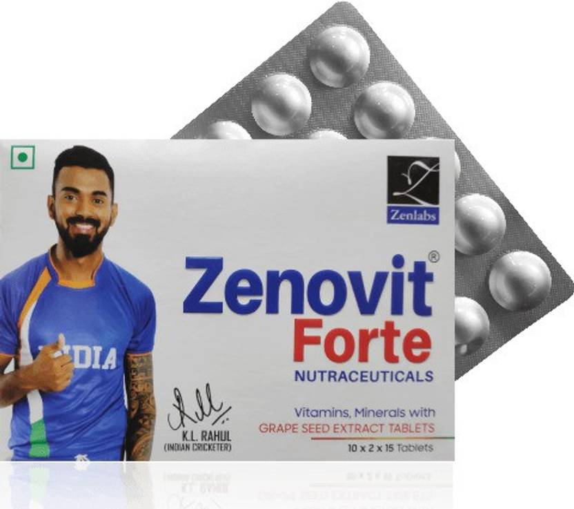 Zenovit FORTE MULTIVITAMINS AND MINERALS CAPSULES PACK OF 6 Price in ...