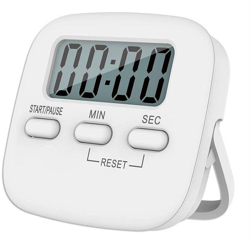 SHREEJIIH Kitchen Timer Magnetic Countdown Stopwatch Timer with Loud ...