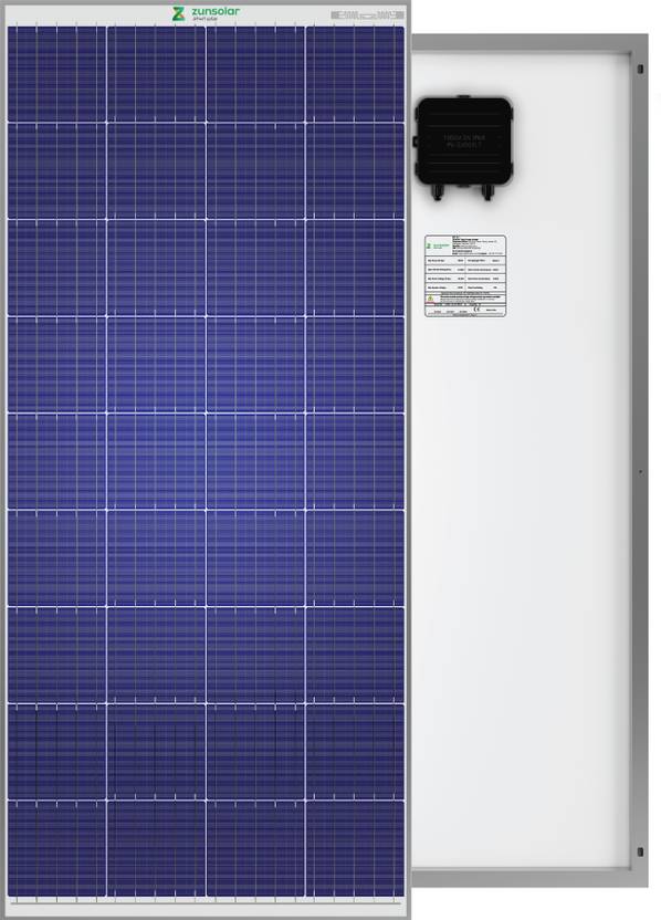 ZunSolar 165 watt Solar Panel Price in India - Buy ZunSolar 165 watt ...