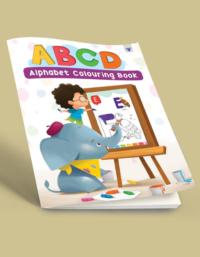 Alphabet Book | ABCD Alphabet Colouring Book For Kids | Learn And ...