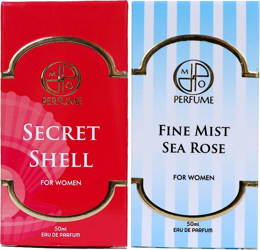 Buy mio perfume SECRET SHELL +FINE MIST SEA ROSE- Premium Long-Lasting ...