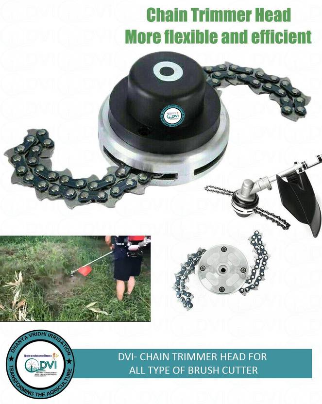 DVI HEAVY DUTY CHAIN TRIMMER HEAD FIT TO All BRUSH CUTTER USED FOR ...