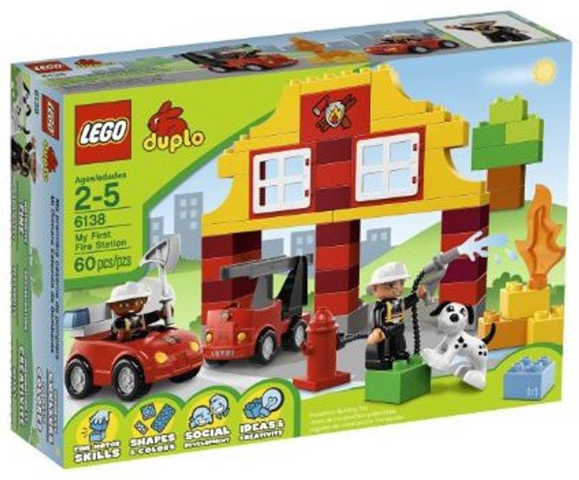 LEGO DUPLO My First Fire Station 6138 Price in India - Buy LEGO DUPLO ...