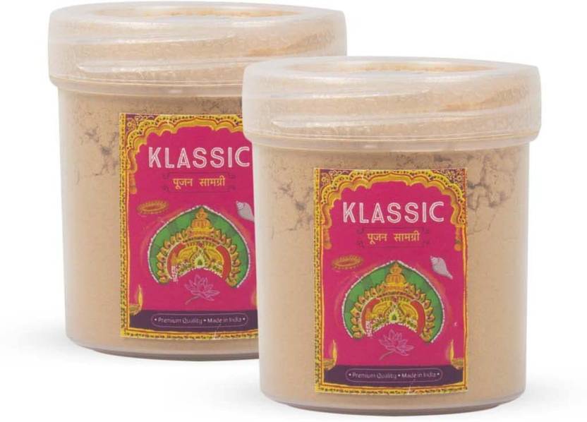 Klassic Sandalwood Tilak Mysore Chandan Powder-70 Gm Puja Chandan Tilak ...