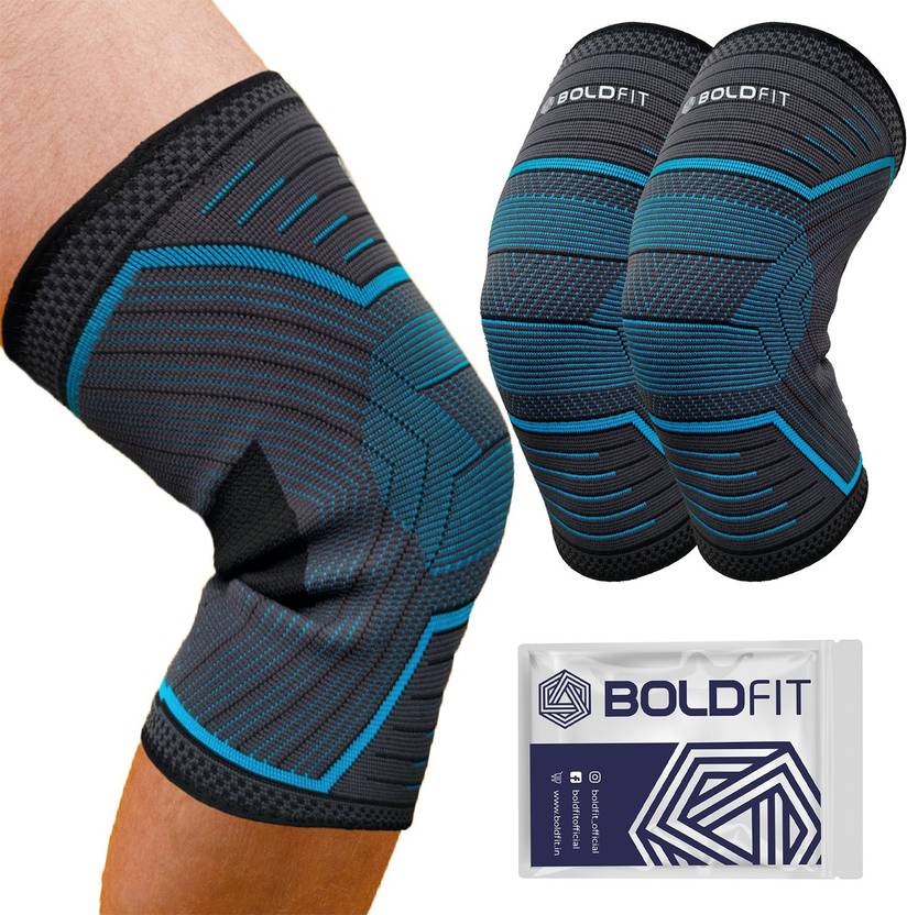 BOLDFIT Knee Cap For Pain Relief Guard Brace Band Gym Knee Support ...