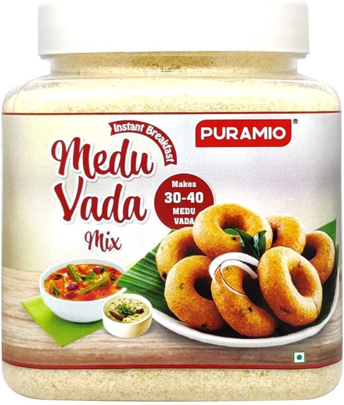 PURAMIO Instant Breakfast Medu Vada Mix (30-40 Medu Vada), 600 g Price ...