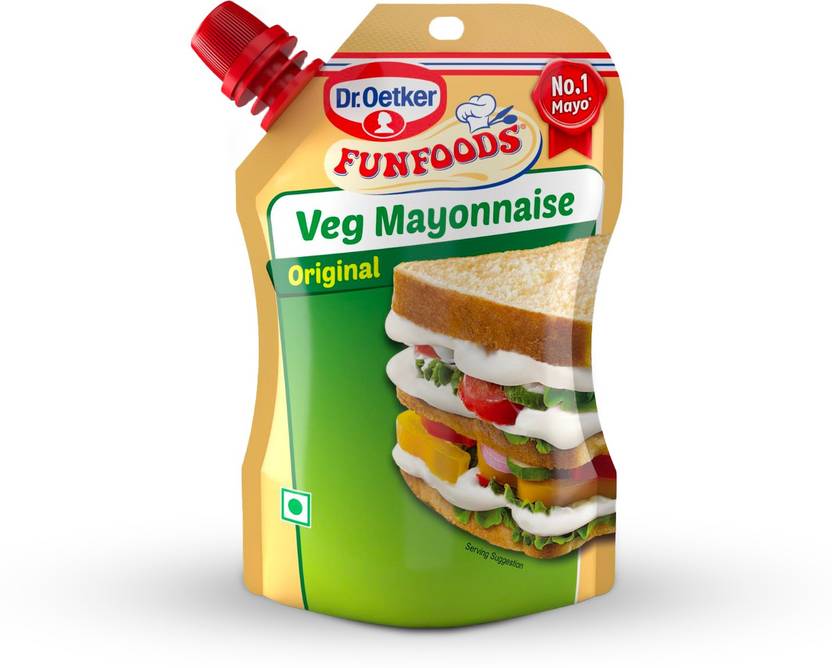 FUNFOODS by Dr. Oetker Veg Mayonnaise Original Price in India - Buy FUNFOODS by Dr. Oetker Veg ...
