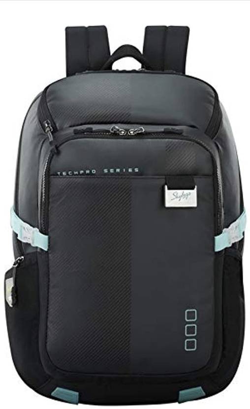 SKYBAGS VALOR PRO 02 LAPTOP BACKPACK WITH RAIN COVER 33 L Laptop Backpack BLACK - Price in India ...