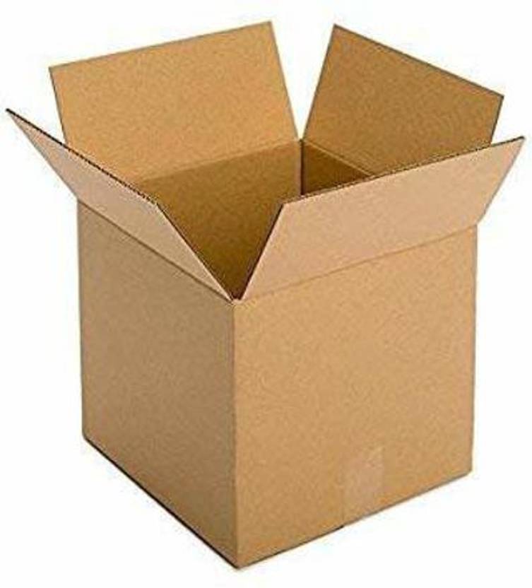 MM WILL CARE Corrugated Cardboard, Paper Corrugated Box (6.5X6.5X6.5 ...