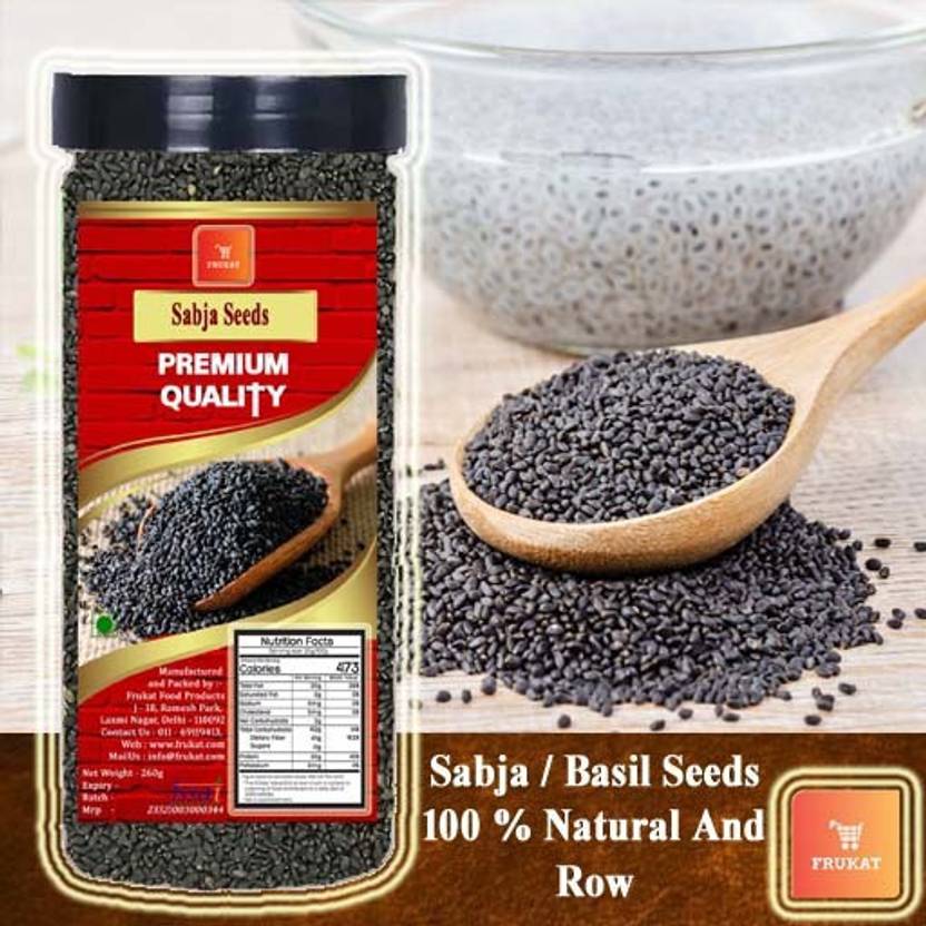 frukat Sabja Seeds / Basil Seeds Price in India - Buy frukat Sabja ...