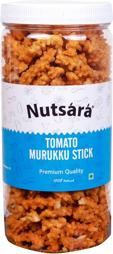 nutsara Tomato Flavoured Murukku snack , Thakkali Murukku Chakli ...