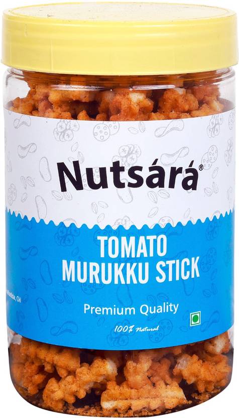 nutsara Tomato Flavoured Murukku snack , Thakkali Murukku Chakli ...